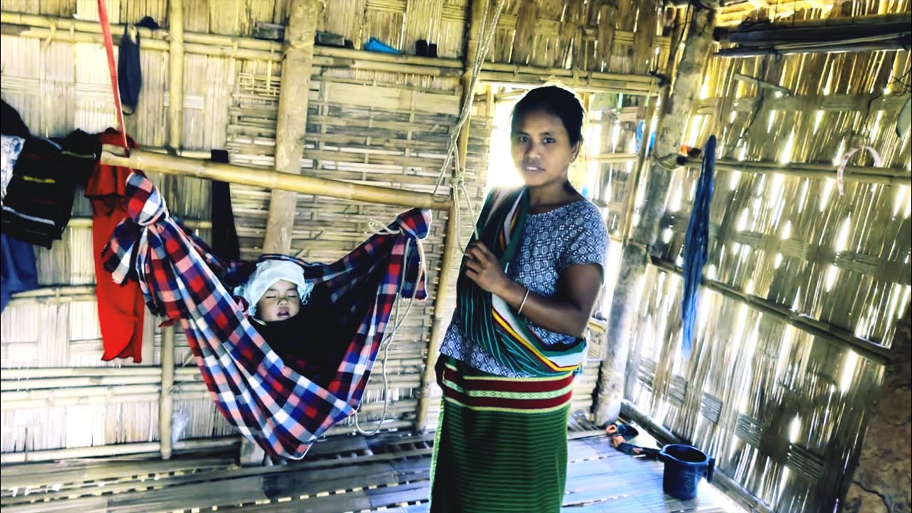 ত্রিপুরাদের জীবনধারা ।Travel Tipra Tribe Village at Bandarban in ...