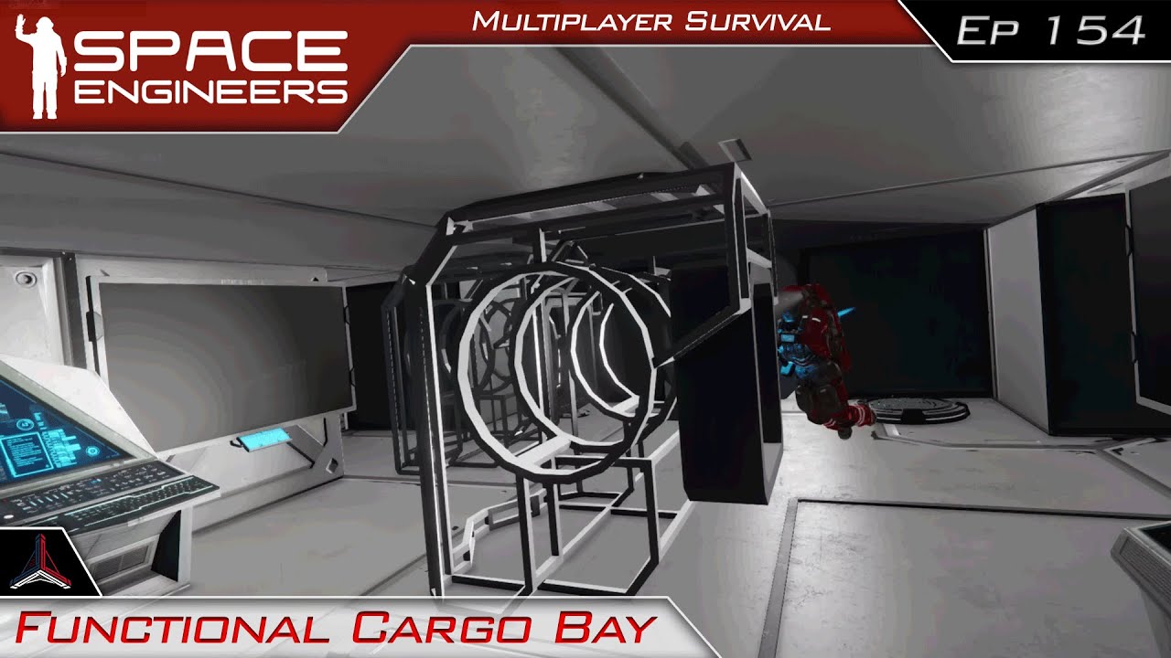 Functional Cargo Bay | Space Engineers Modded Multiplayer Survival ...