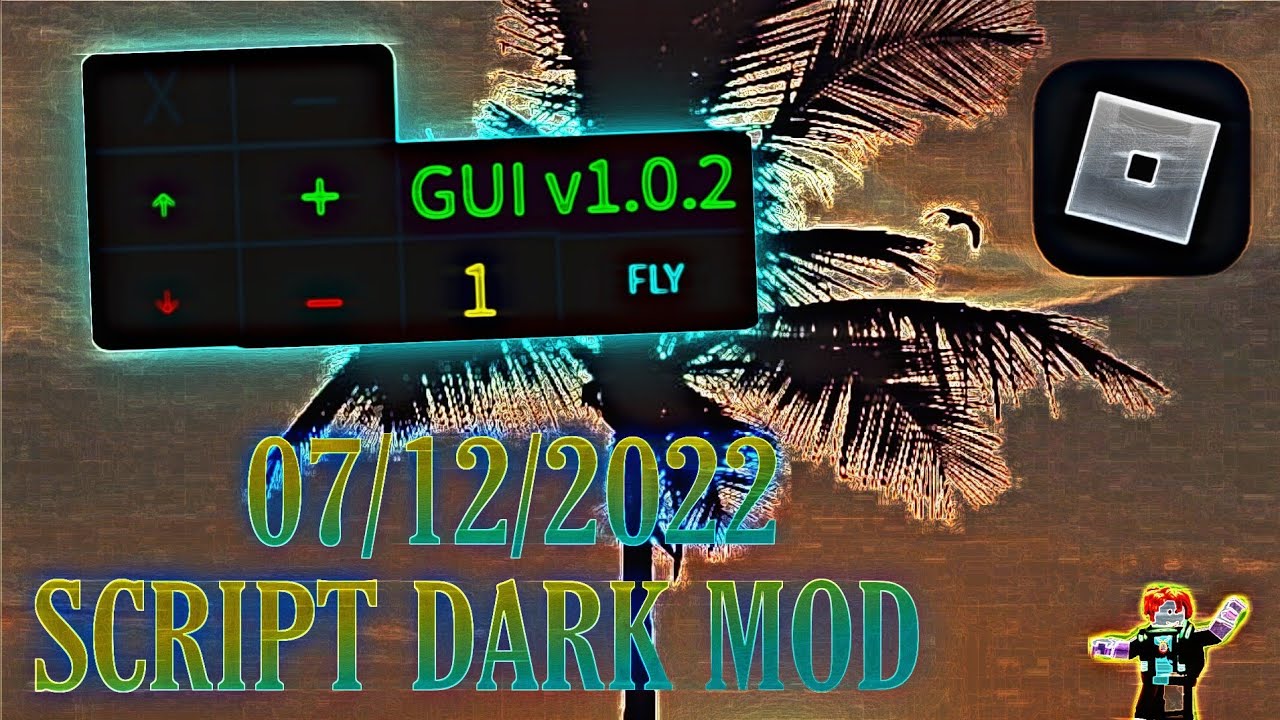 Script Fly Gui, New (dark mode) - YouTube