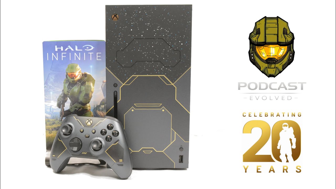 Halo Infinite Limited Edition Xbox Series X Unboxing | Halo 20th ...
