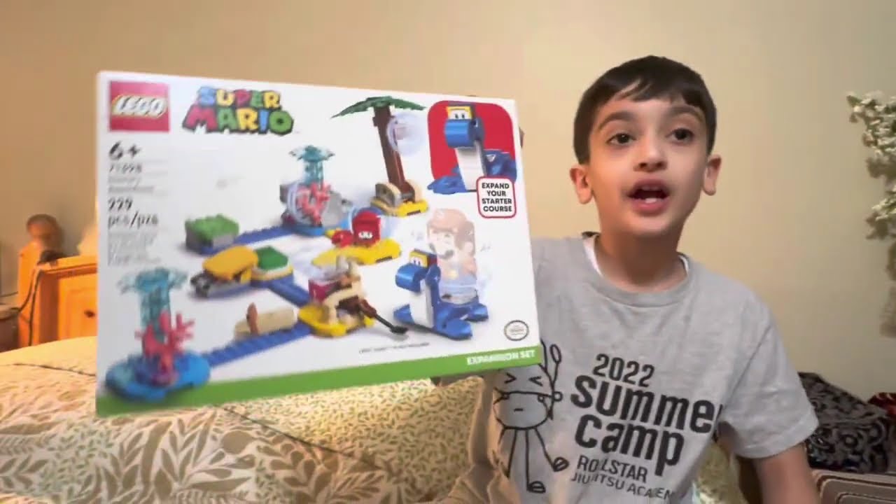 Lego Super Mario Dorries Beachfront Construction by Mustafa - YouTube
