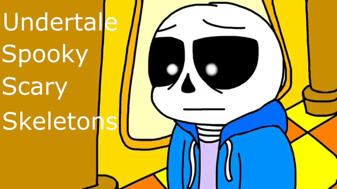 Undertale - Spooky Scary Skeletons Lyrics (In Captions) - YouTube