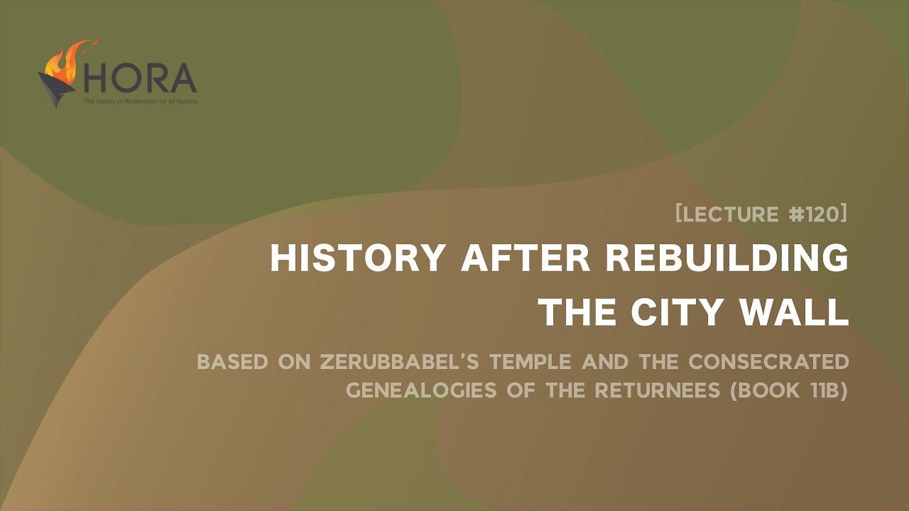 HORA120 Lecture 120: History after Rebuilding the City Wall - YouTube