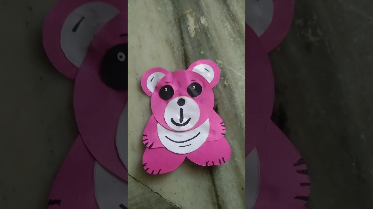 taddy bear craft #shortsfeed #trending #viral - YouTube
