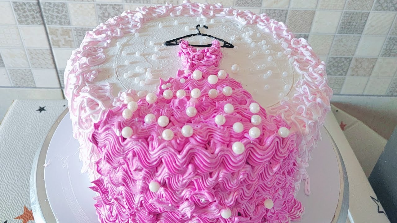 awesome dress cake decorating cake designs / perfect cake decorating ...