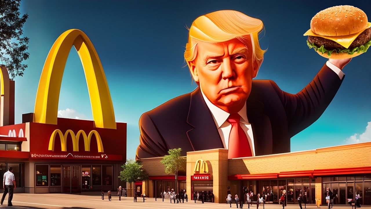 I asked AI to make a Donald trump McDonald commercial - YouTube