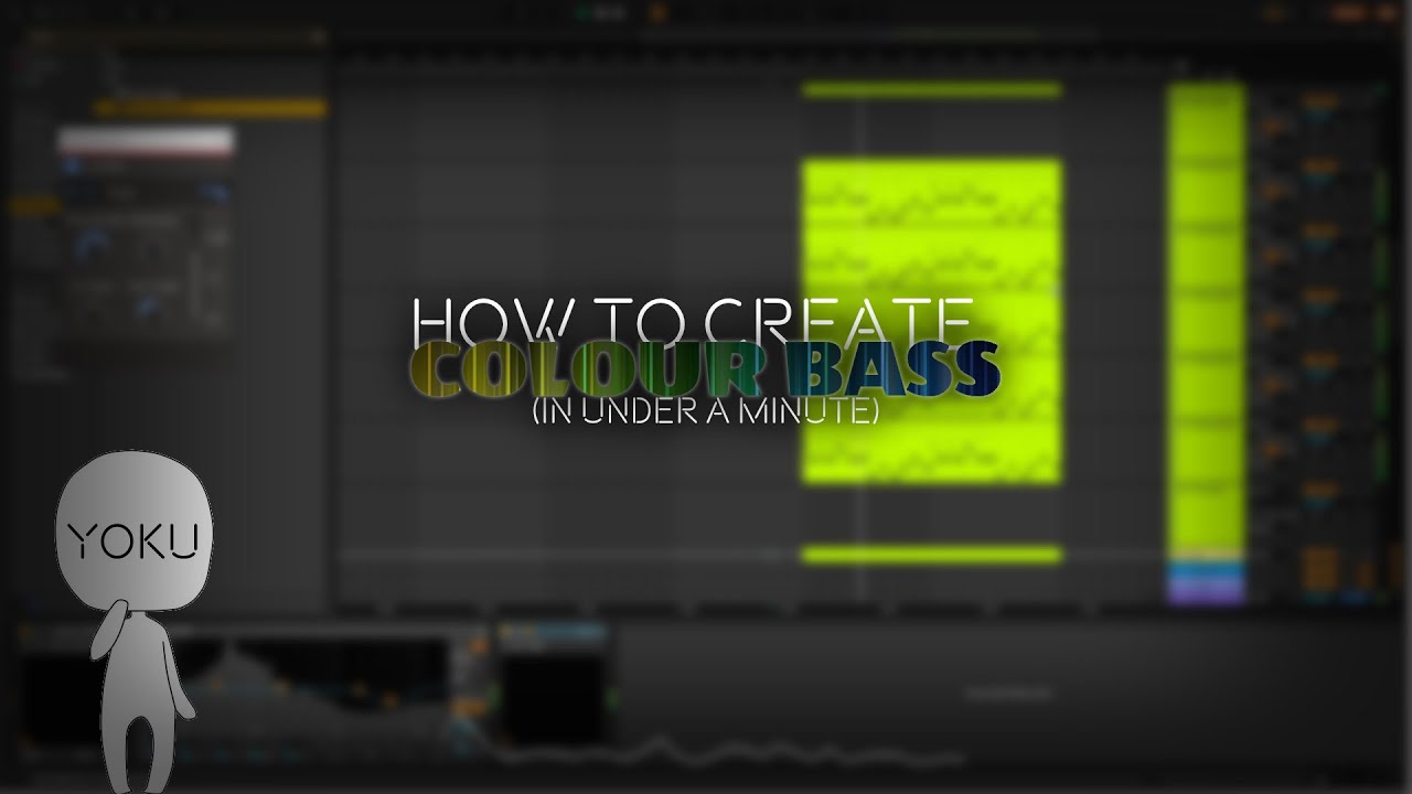HOW TO CREATE COLOUR BASS IN UNDER A MINUTE - ABLETON TUTORIAL - YouTube