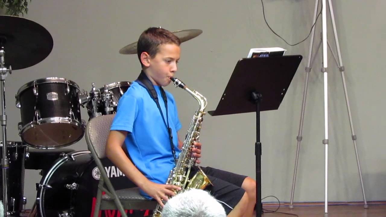Ryan Budd Sax Recital 9-2014 - YouTube Music
