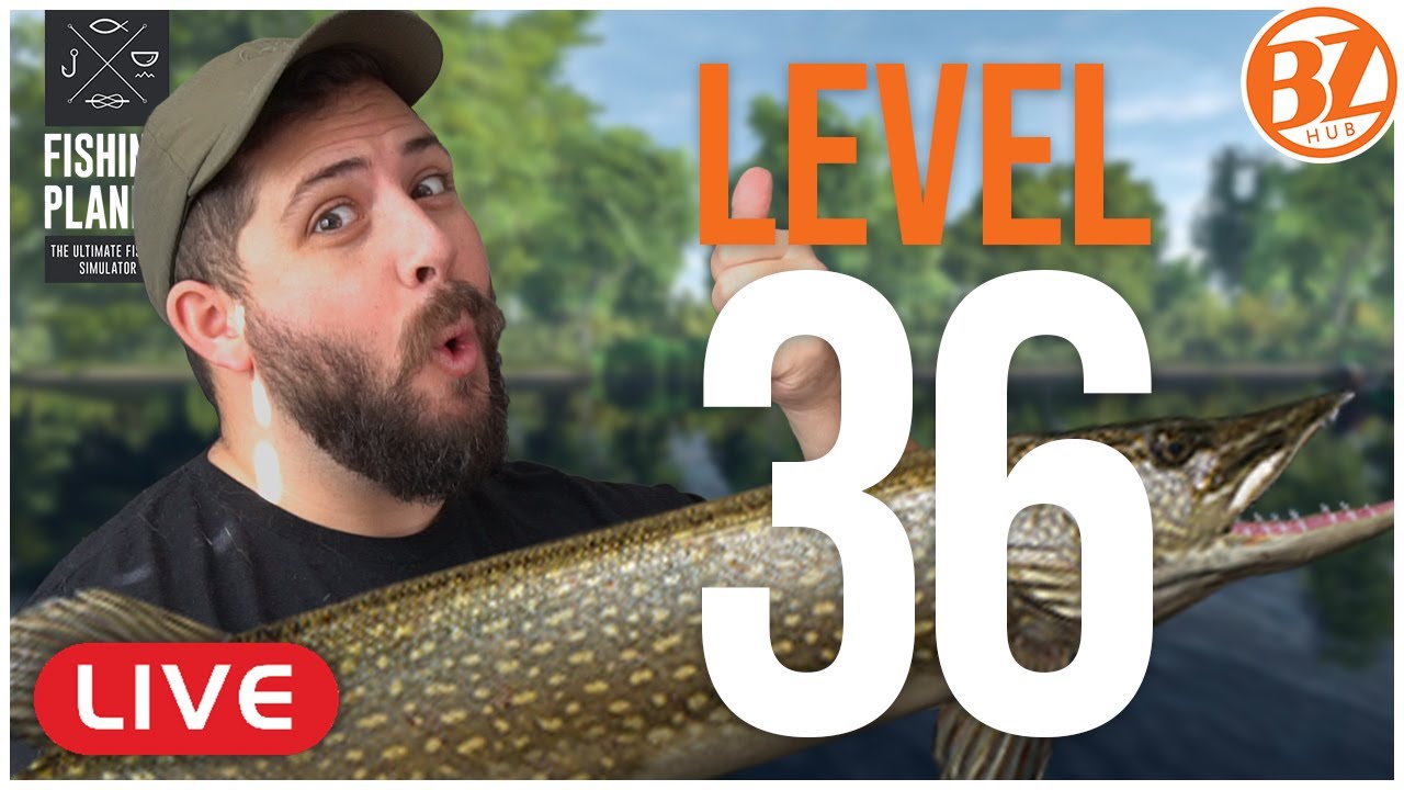 [Free-2-play!] St. Croix Pike Farm: Aiming for Level 36! l Fishing ...