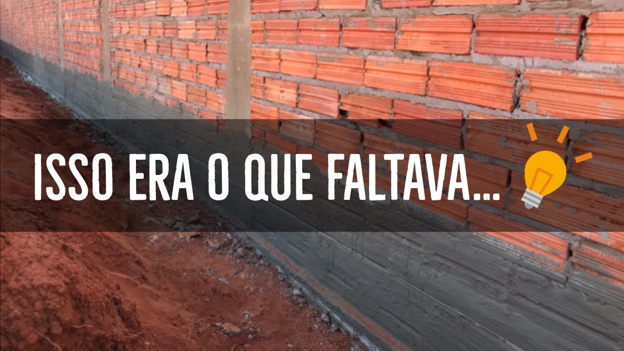 EMBASAMENTO COM IMPERMEABILIZANTE MONO COMPONENTE. - YouTube