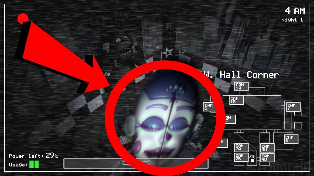 BALLORA WAS FOUND IN FNAF 1 - YouTube