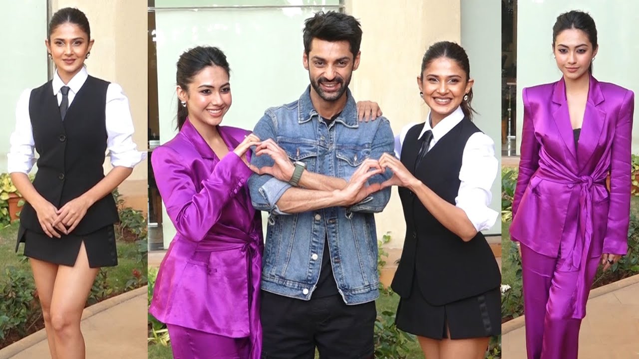 Jennifer Winget, Karan Wahi & Reem Shaikh Promoting Our Show ...