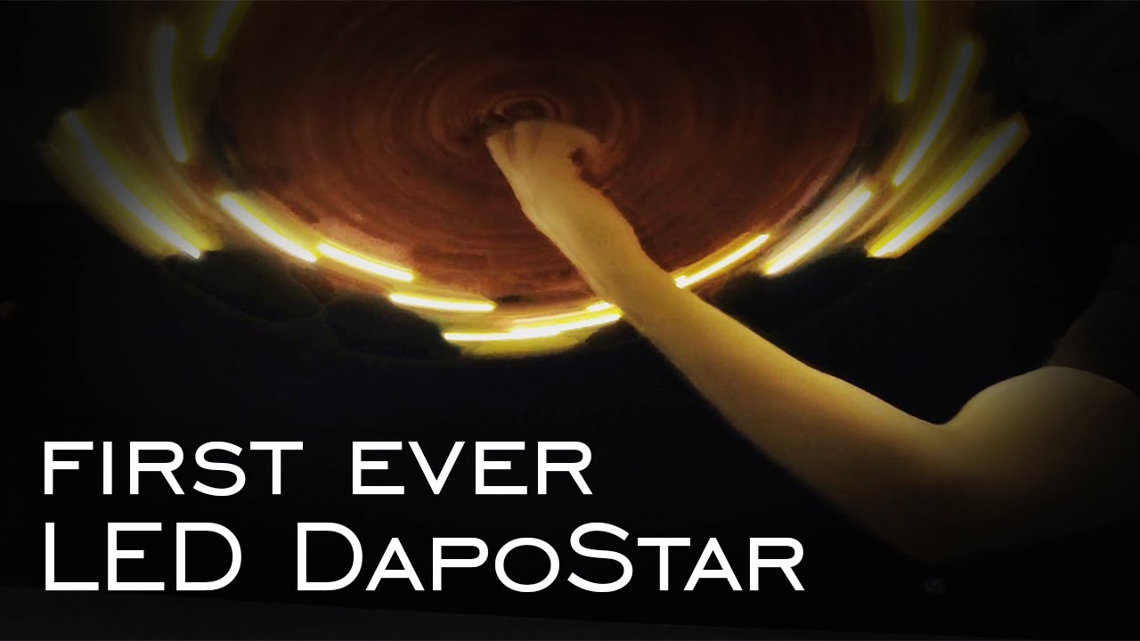 First ever LED DapoStar play - YouTube