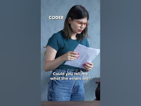 If Compiler was a Person 🫣 | Coder Vs Compiler | Programming Memes | #shorts - YouTube
