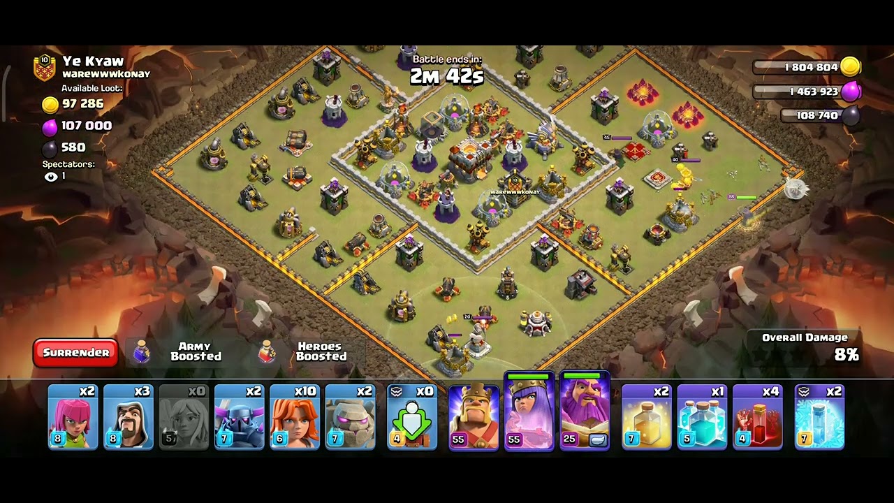 Destroy enemy Base, Don't miss the end guys 💥 - YouTube