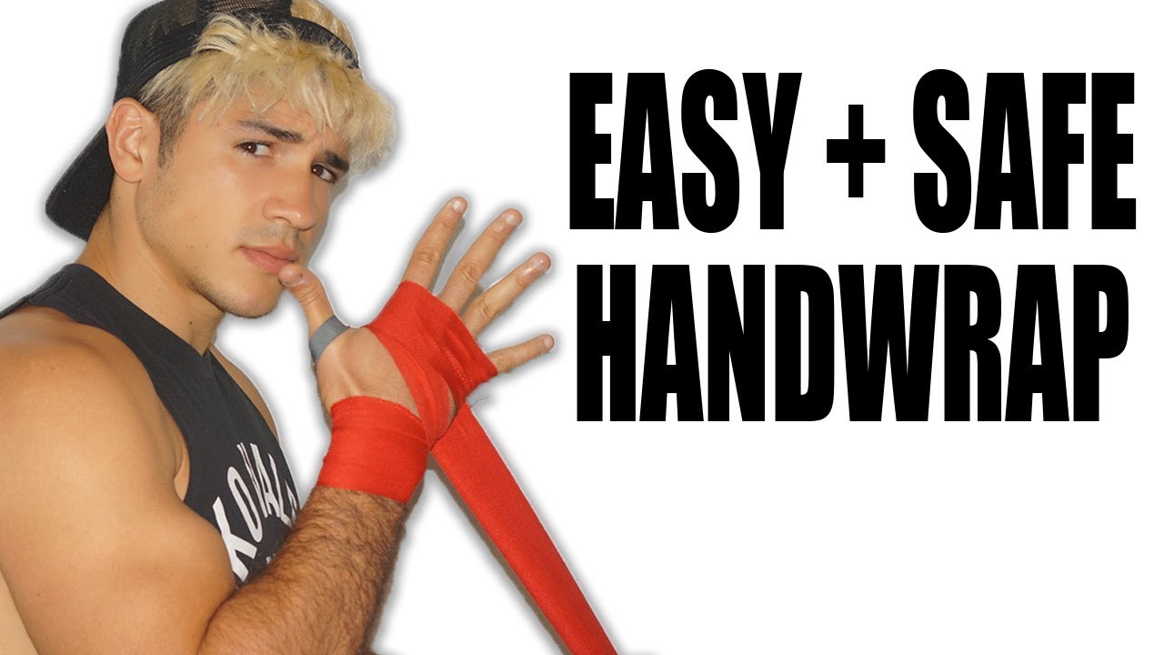 HOW TO WRAP YOUR HANDS FOR BOXING | EASY AND SAFE - YouTube