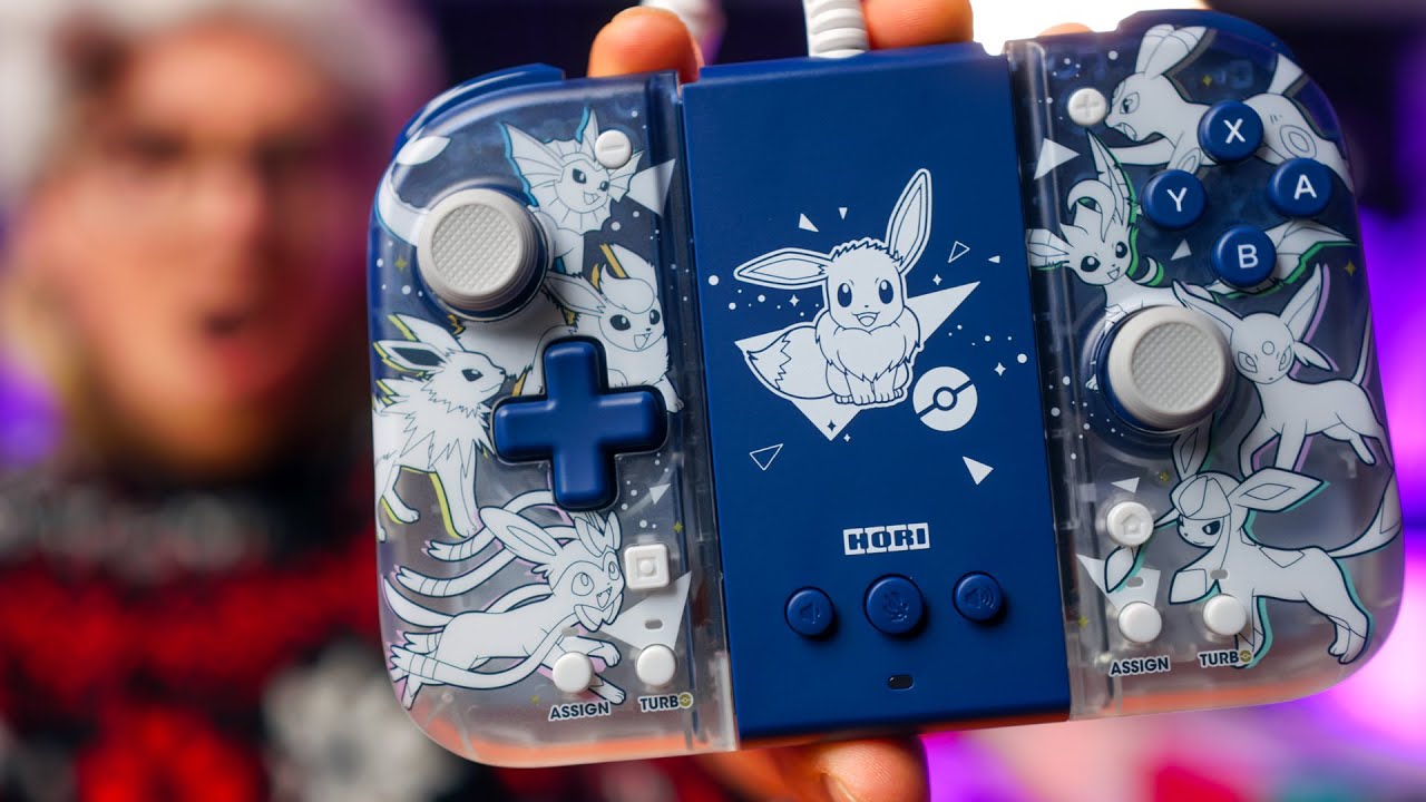 Best Pokémon Eevee Switch Joy-Cons & Case?! - YouTube