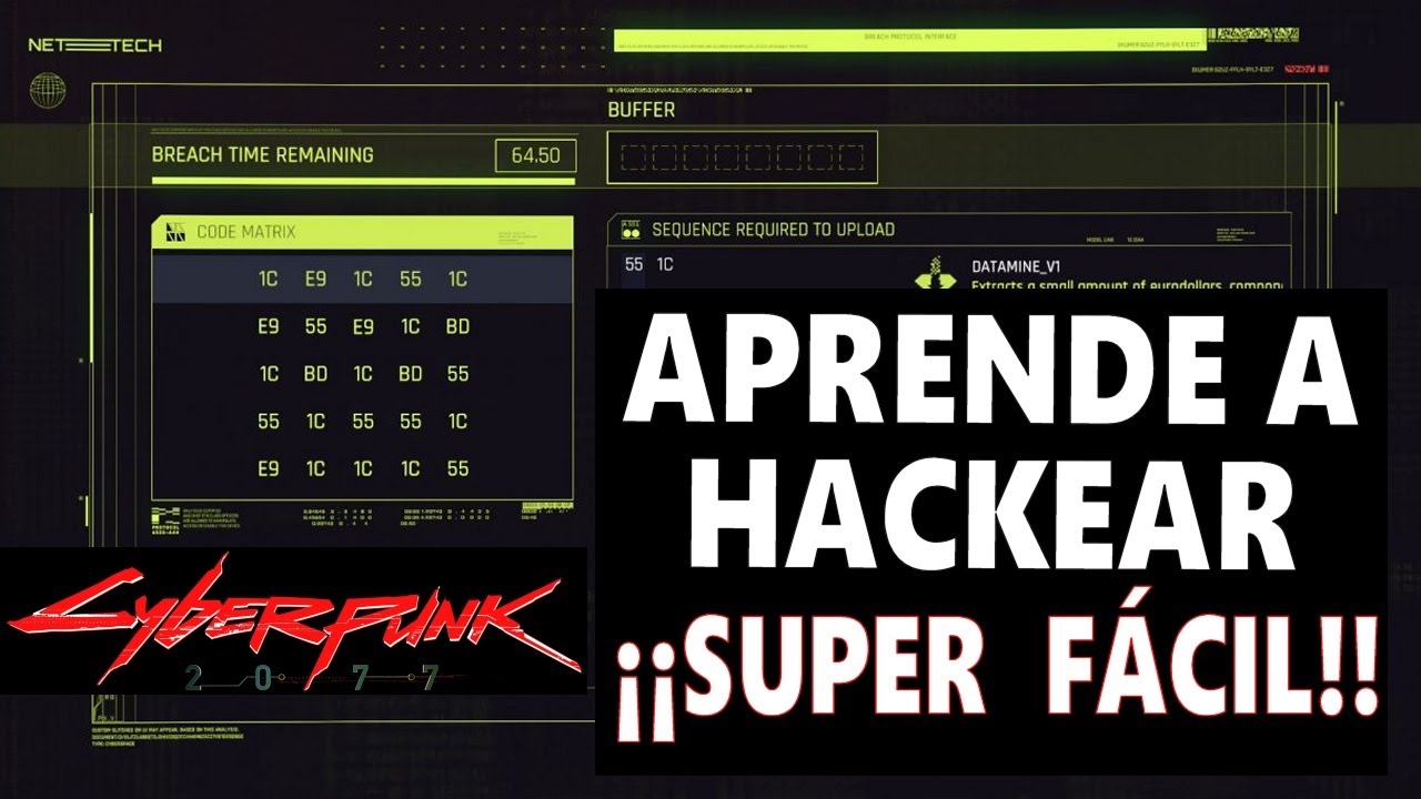 Cyberpunk 2077 - Guía tutorial de hackeo - YouTube