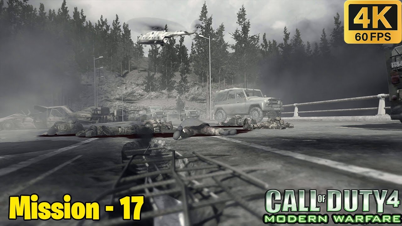 Call of Duty 4: Modern Warfare - Game Over Mission | 4K 60fps Gameplay ...