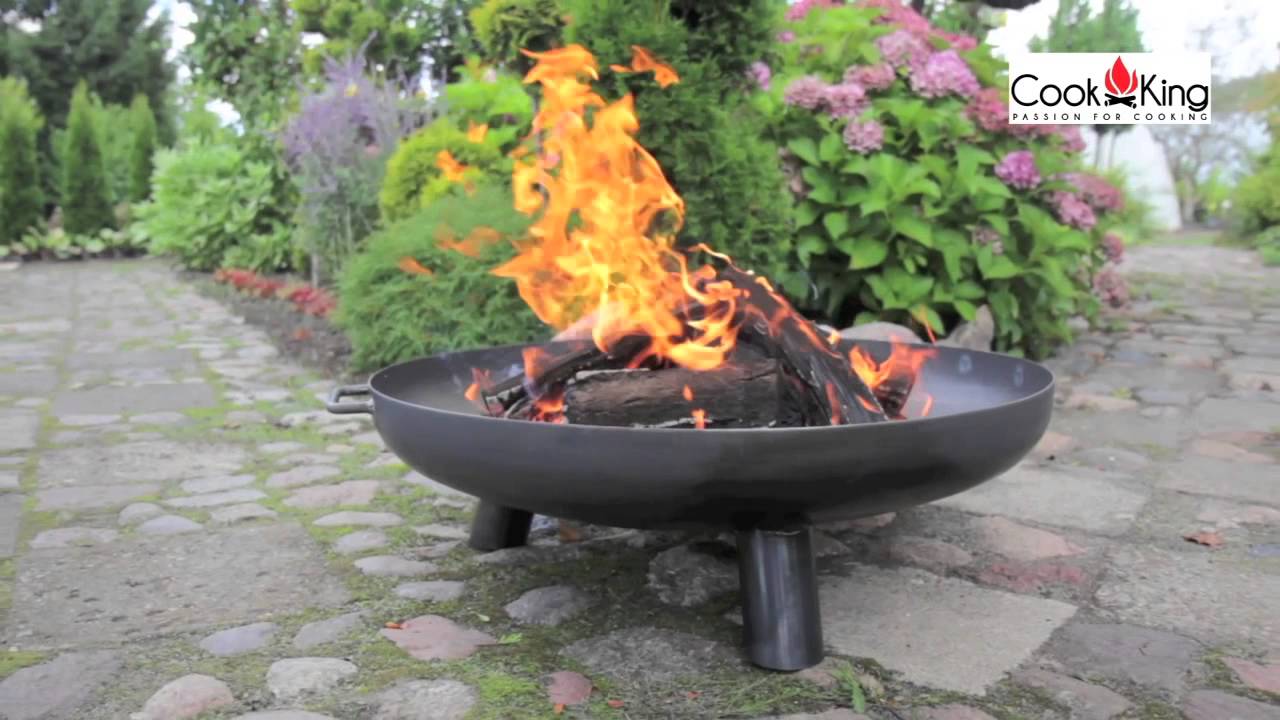 www.CookKing.pl - Fire Pit Bali + Grill on tripod - ENG - YouTube