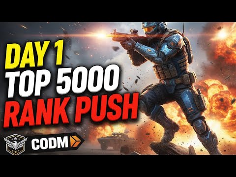 "DAY 1: 9855 Legendary → TOP 5000💪 CODMRank Push!🕹️ (Call of Duty ...