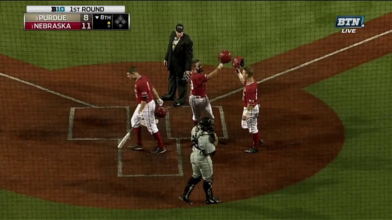 Mojo Hagge 2-Run HR vs. Purdue - YouTube
