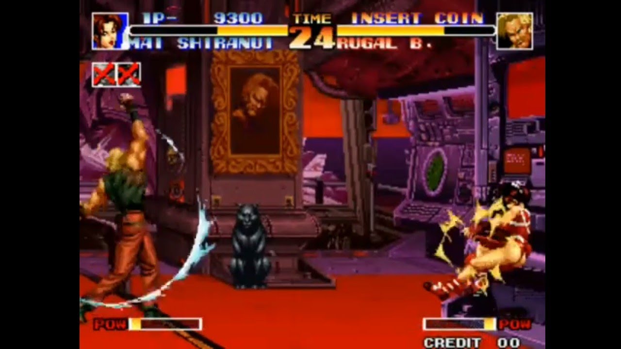 Kof 94 equipo femenino vs jefe final - YouTube