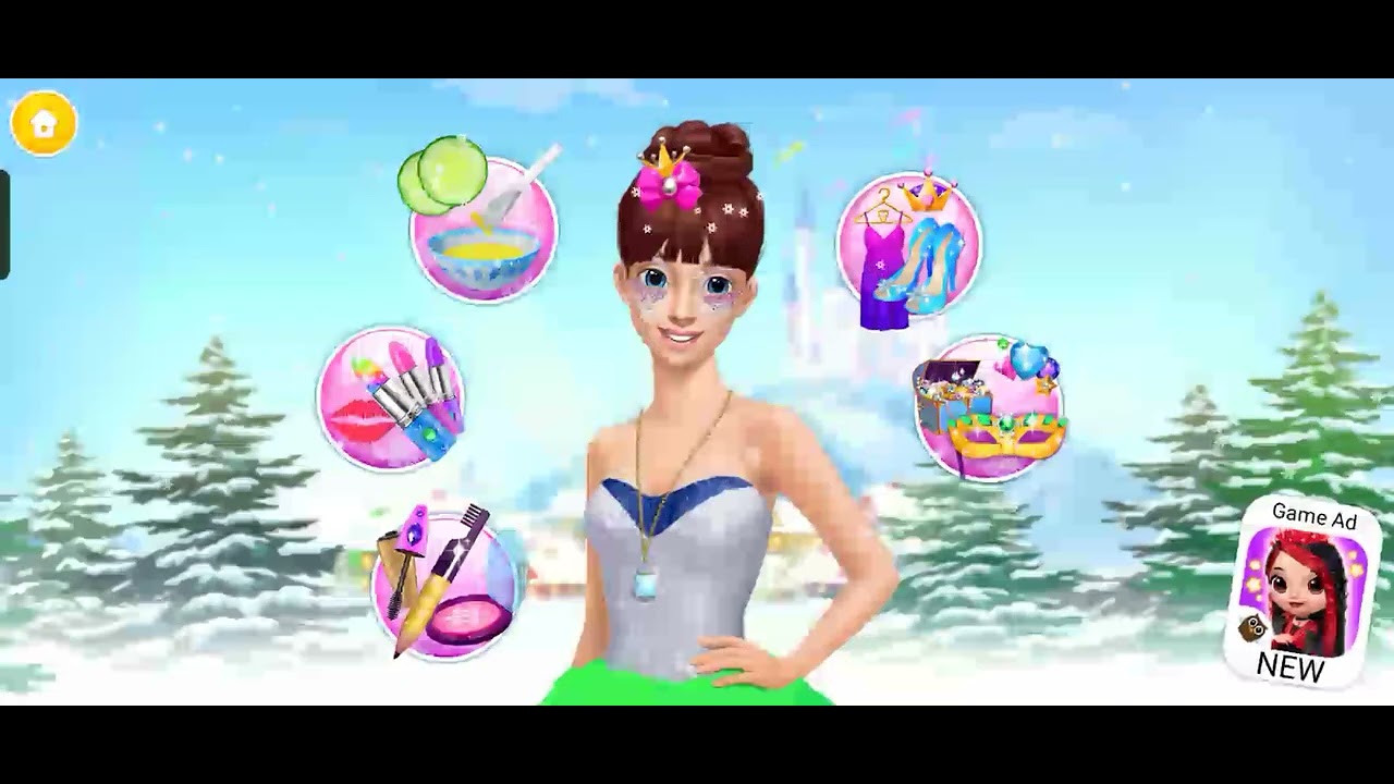 fun kids care games -princess makeup dress up makeover gloria beauty ...