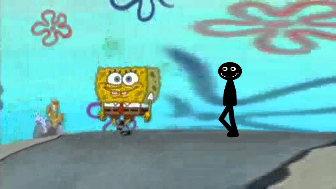 Swag = spongebob and stick man - YouTube