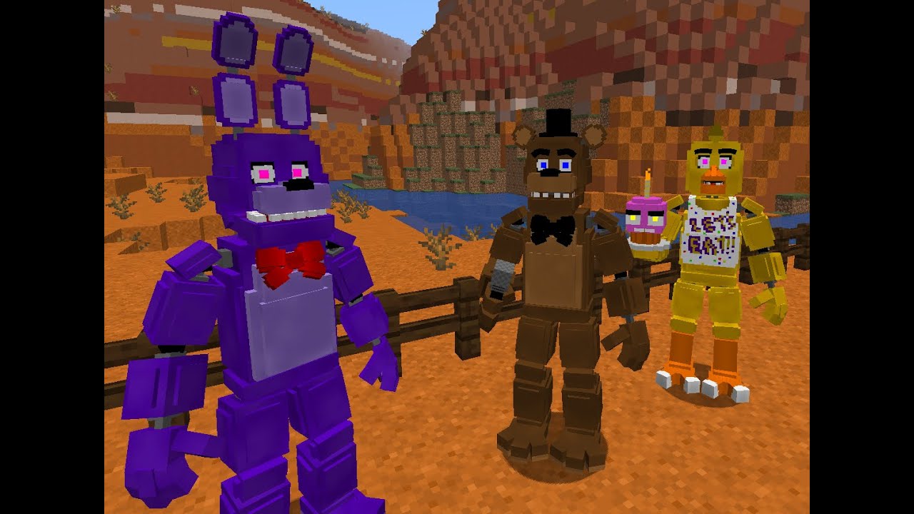 Minecraft Java edition FNaF AR mod W.I.P #2 - YouTube