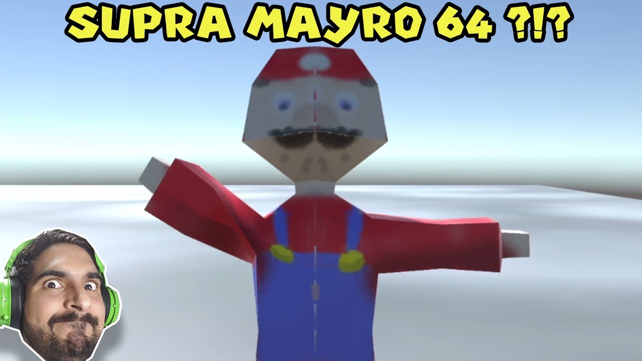 SUPRA MAYRO 64 ?!? - Probando Fan Games Extraños de Mario con Pepe el ...