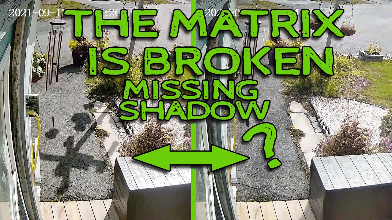 The Matrix Is Real! Freaky Shadow Glitch Caught On Camera! - YouTube