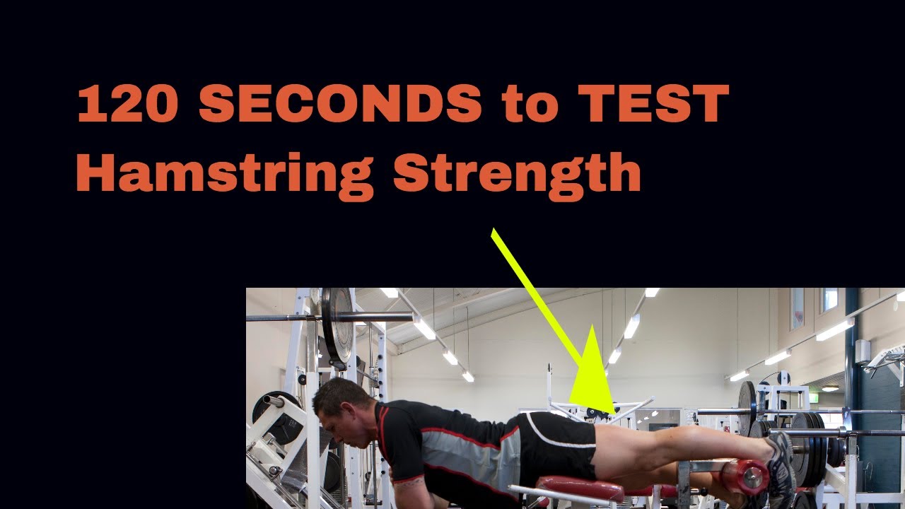 120 Sec Posterior Chain Test - YouTube