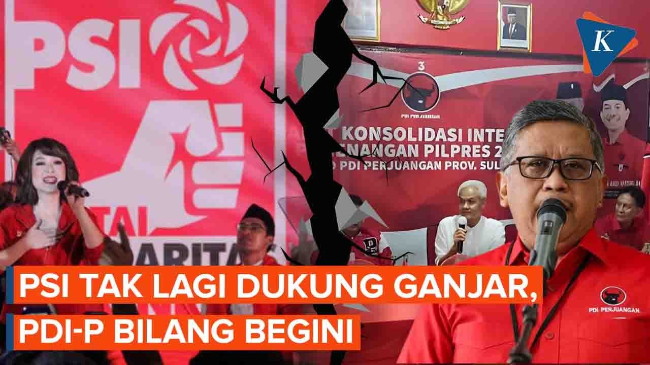Pdi P Tanggapi Pencabutan Dukungan Psi Untuk Ganjar Youtube