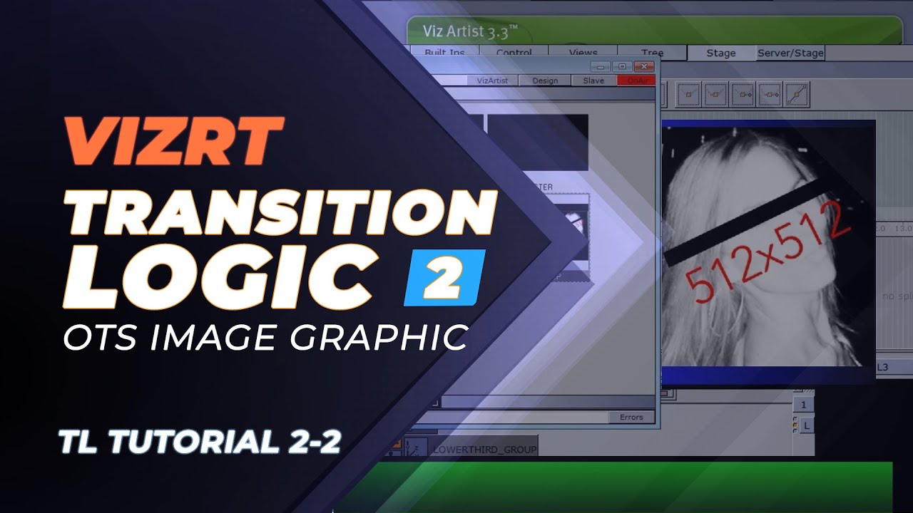 Vizrt Transition Logic Over The Shoulder Graphic Tutorial - YouTube