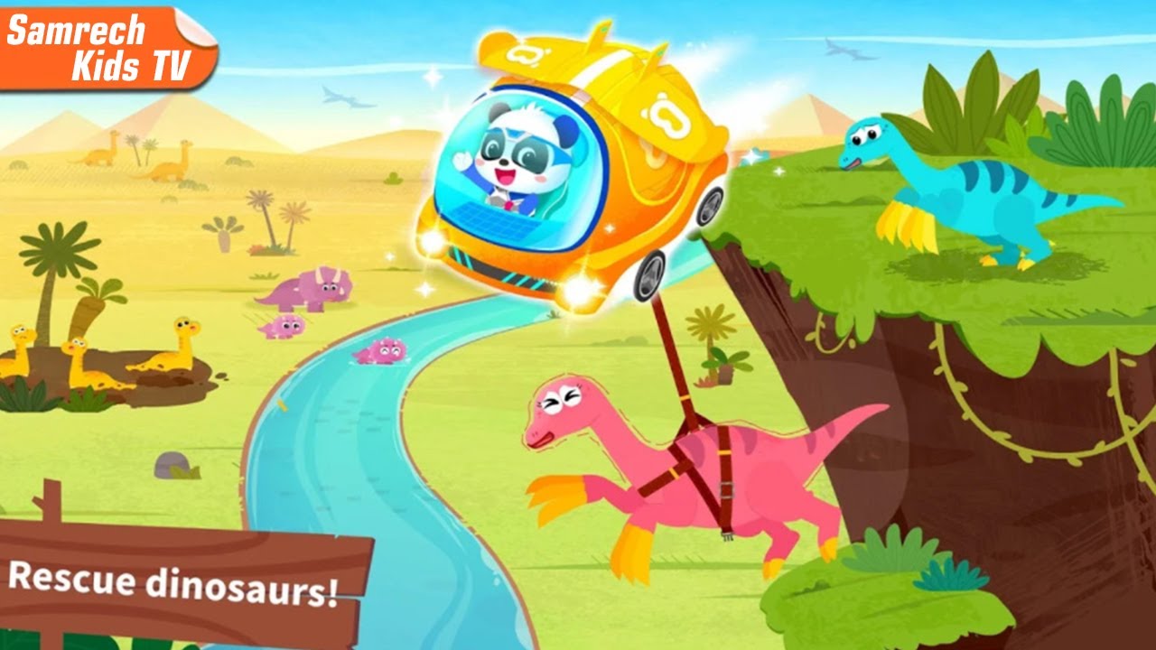 Dinosaur Care Cartoon - Rescue Dinosaurs - Fix Nails - Cartoon For Kids ...