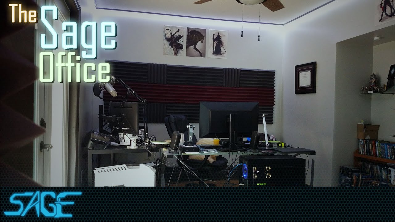 Sage Office Tour, and Computers Specs - YouTube