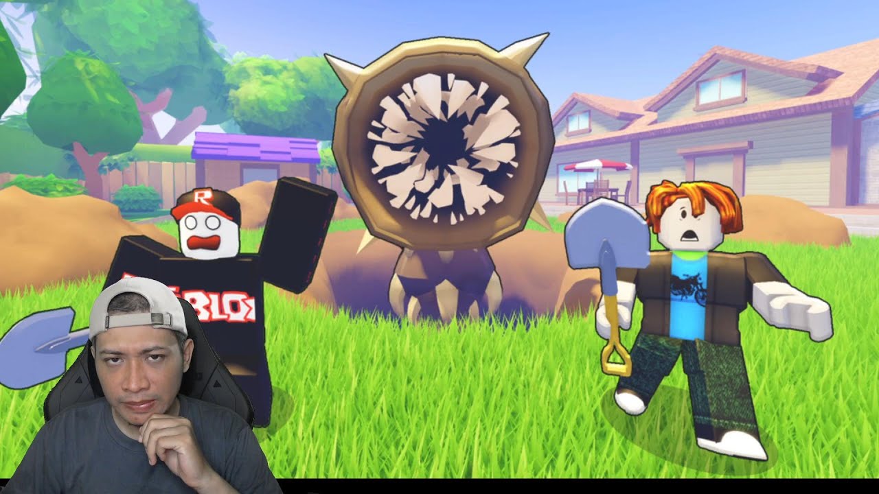 WOW CARA MENEMUKAN HARTA KARUN | Dig The Backyard Roblox - YouTube