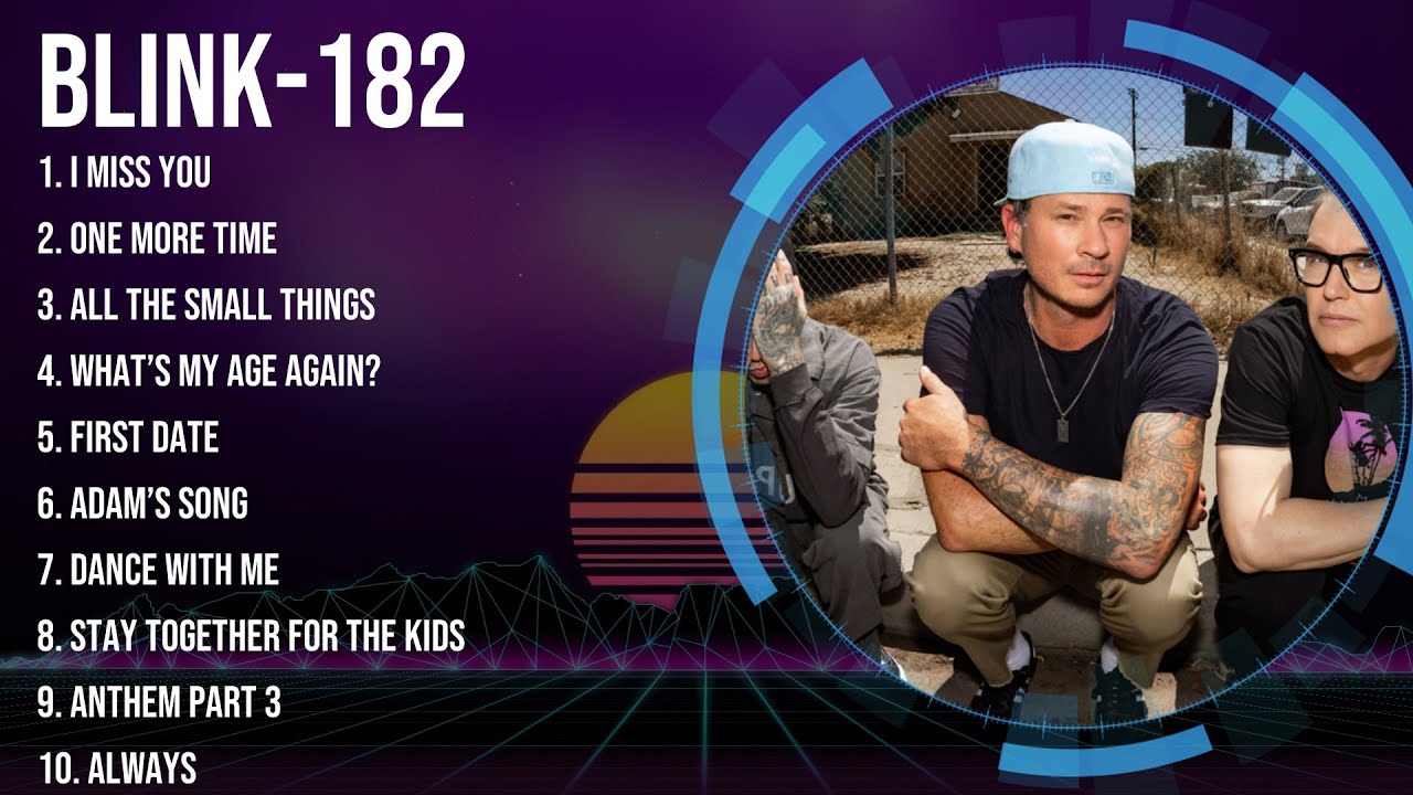 Blink-182 Greatest Hits Full Album ~ Top Songs of the Blink-182 - YouTube