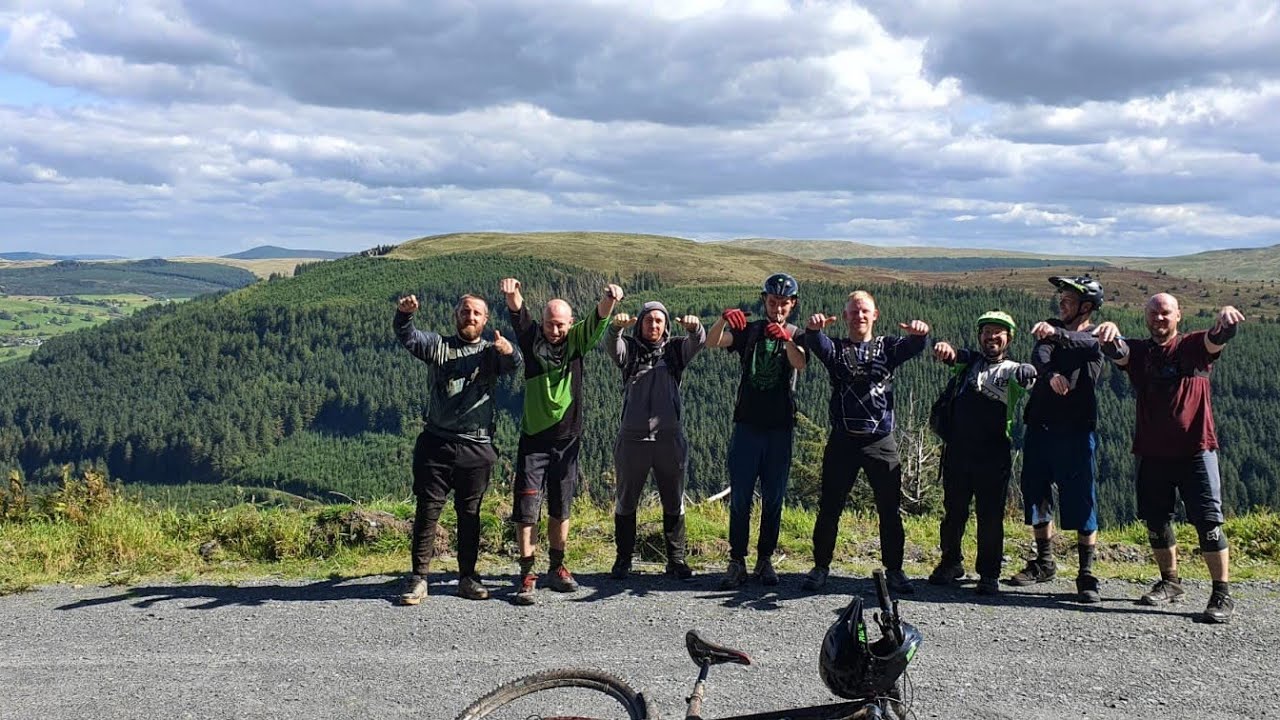 MTB WALES - penmachno - aka the wettest trail in the world - YouTube