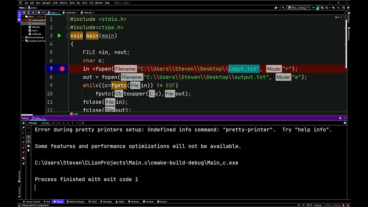 C Programming Struct File Paths Fgetc Fputc Youtube