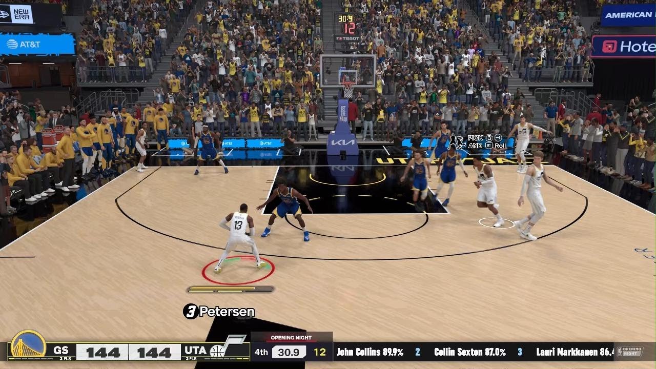 Clutch Gameplay final minutes GSW vs UTAH - YouTube