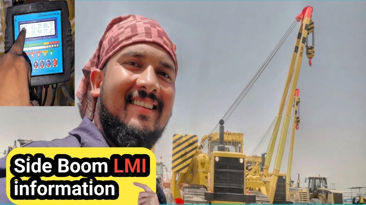 Load moment indicator for pipelayer!!side boom safe load indicator ...