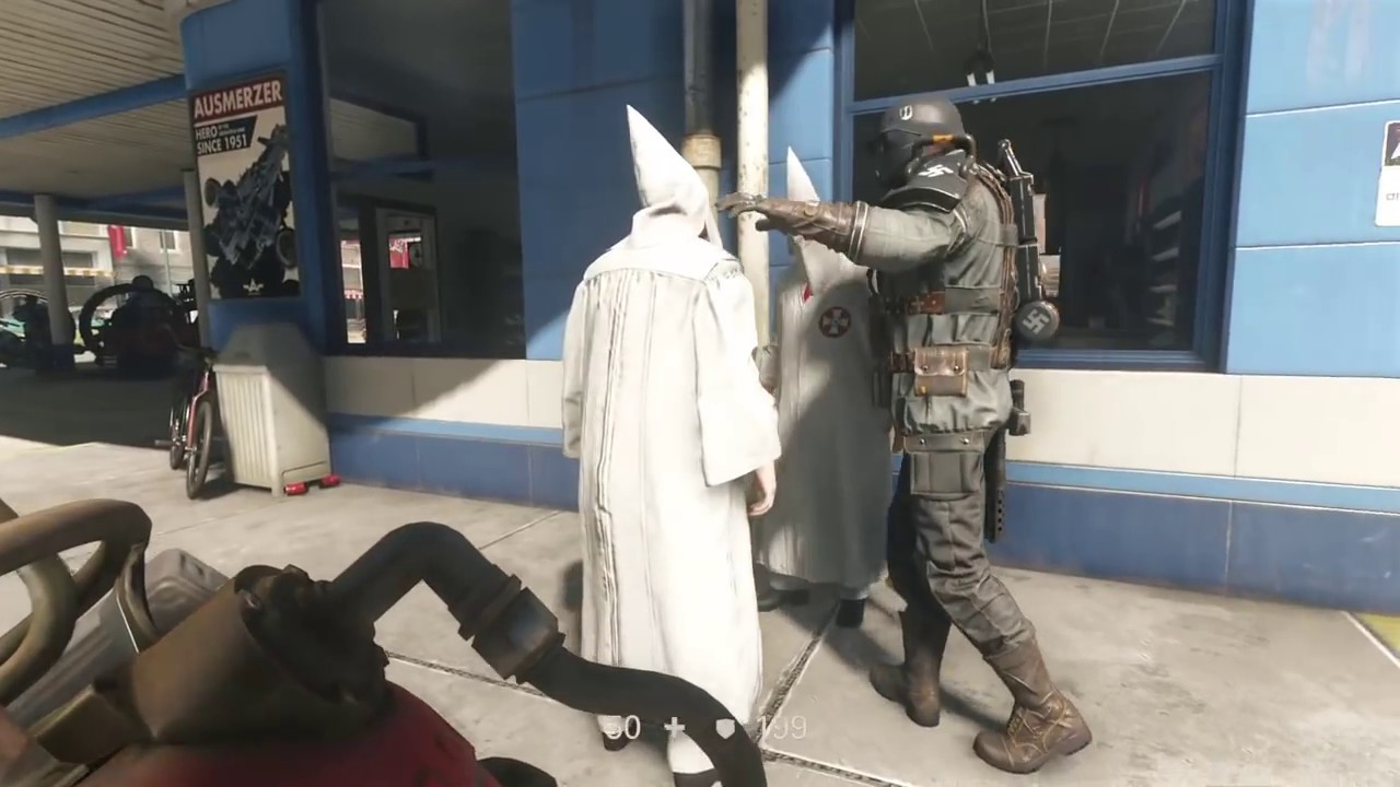 Wolfenstein® II: The New Colossus™ KKK Friendly With The Nazi? PS4 ...