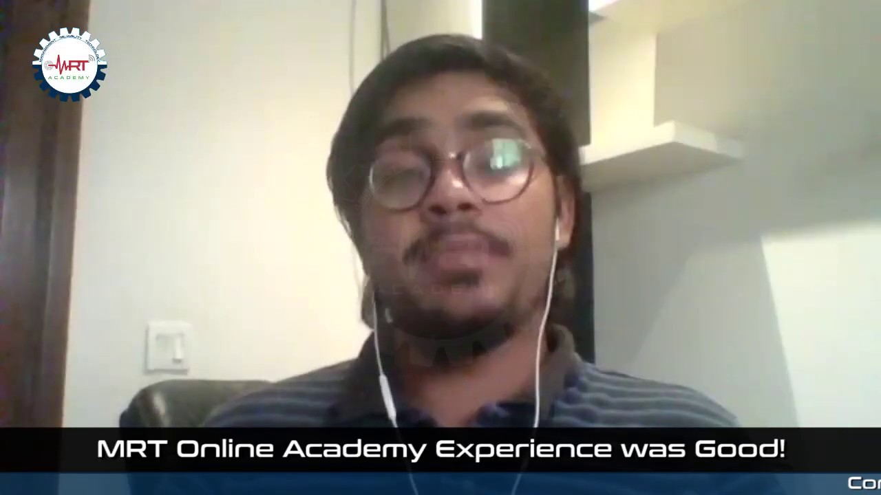 Experience with MRT Online Academy - YouTube
