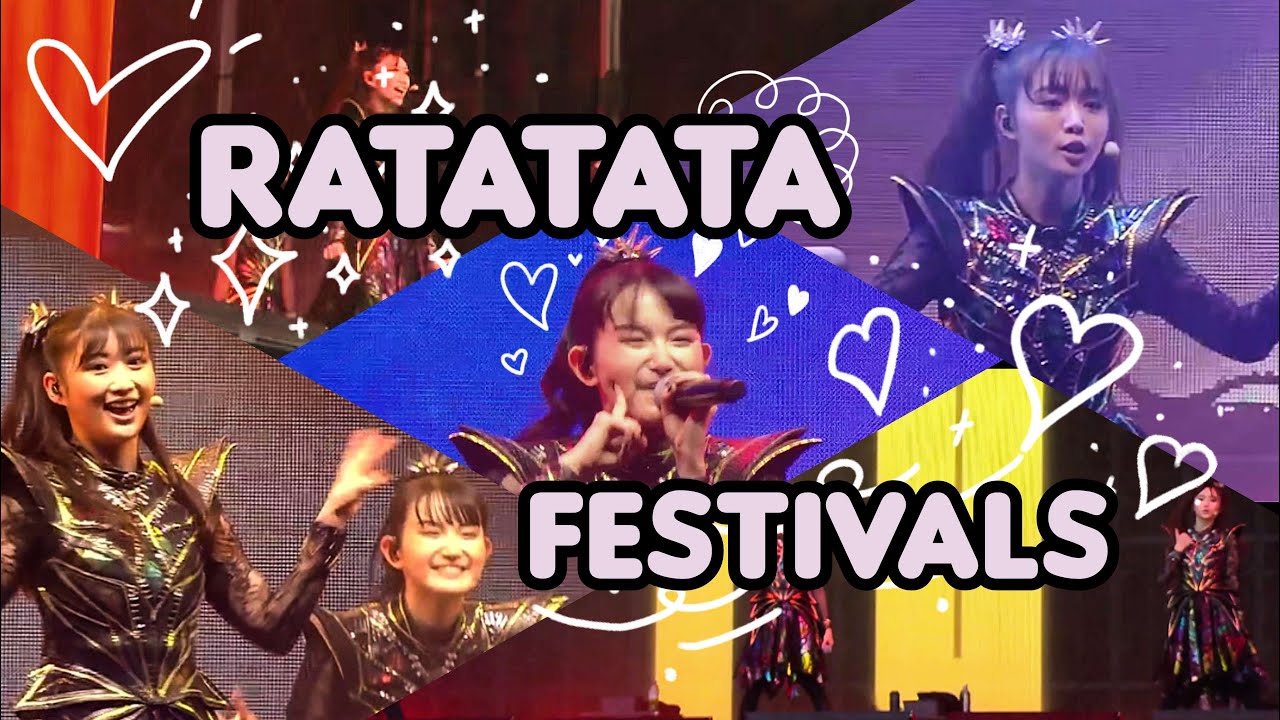 Babymetal - RATATATA | Live compilation | Festival version - YouTube