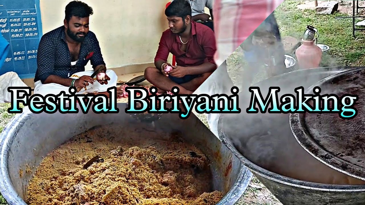Festival Biriyani Cooking | Cooking Video | Kmdc 360 - YouTube