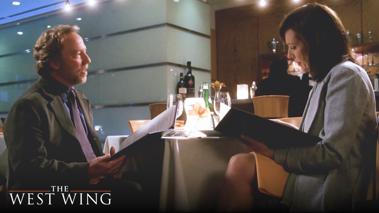 Date Night for C.J. and Danny | The West Wing - YouTube