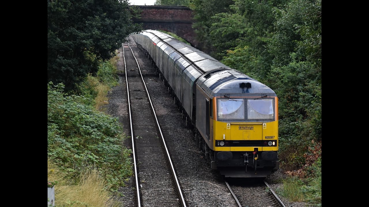 GBRf Class 60 No. 60087 on 6E17 Liverpool Biomass Terminal - Drax Aes ...
