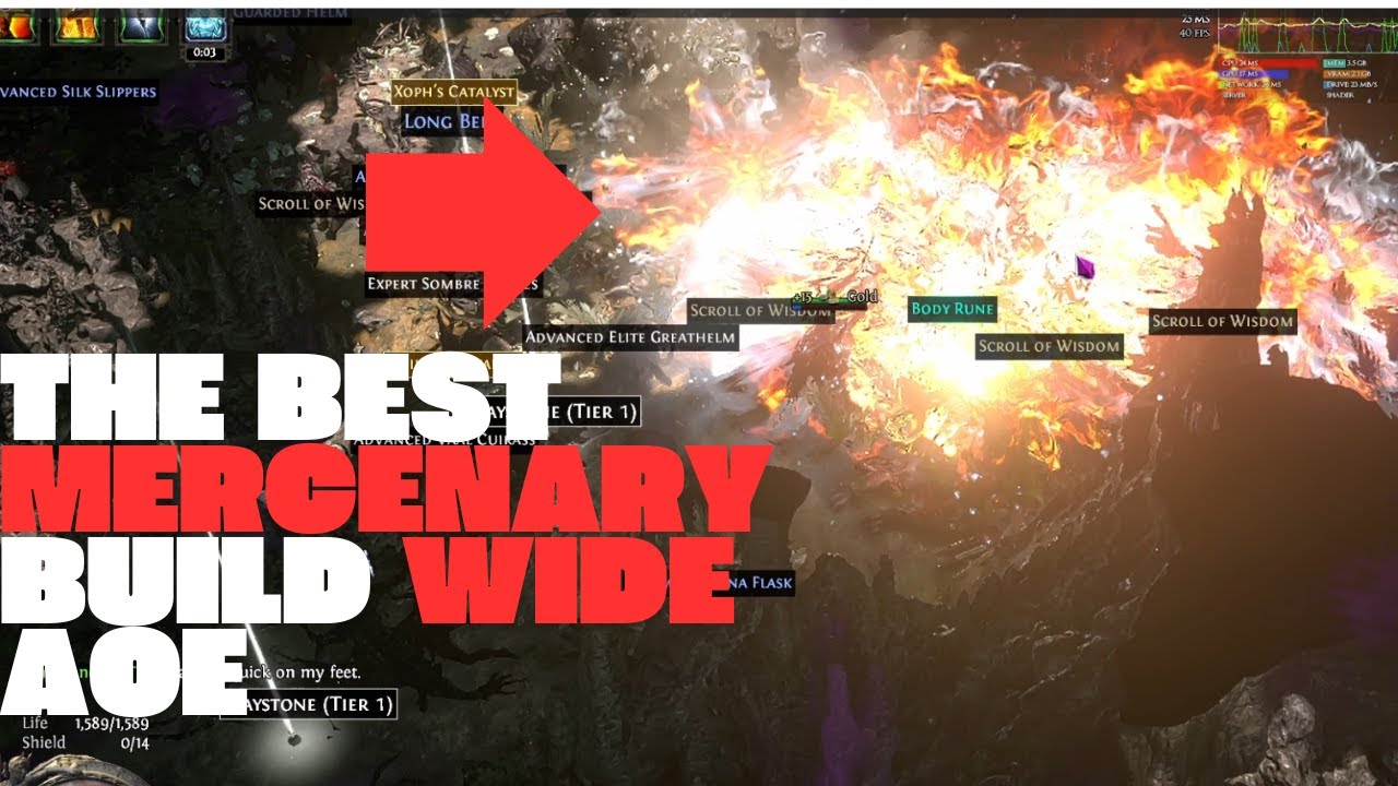 Path Of Exile 2 Mercenary Witch Hunter Build Guide Cold Explosive Shot ...